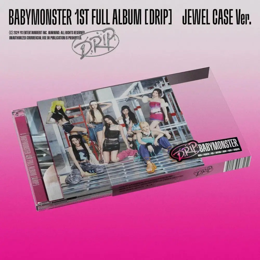 Babymonster Drip Photobook + Postcard – 33RPM